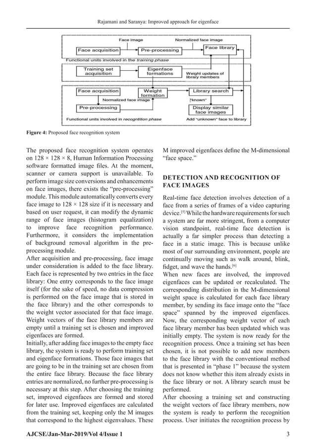 Improved Approach for Eigenface Recognition | PDF