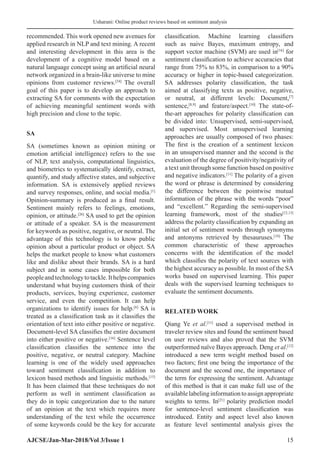 Online Product Reviews Based on Sentiment Analysis | PDF