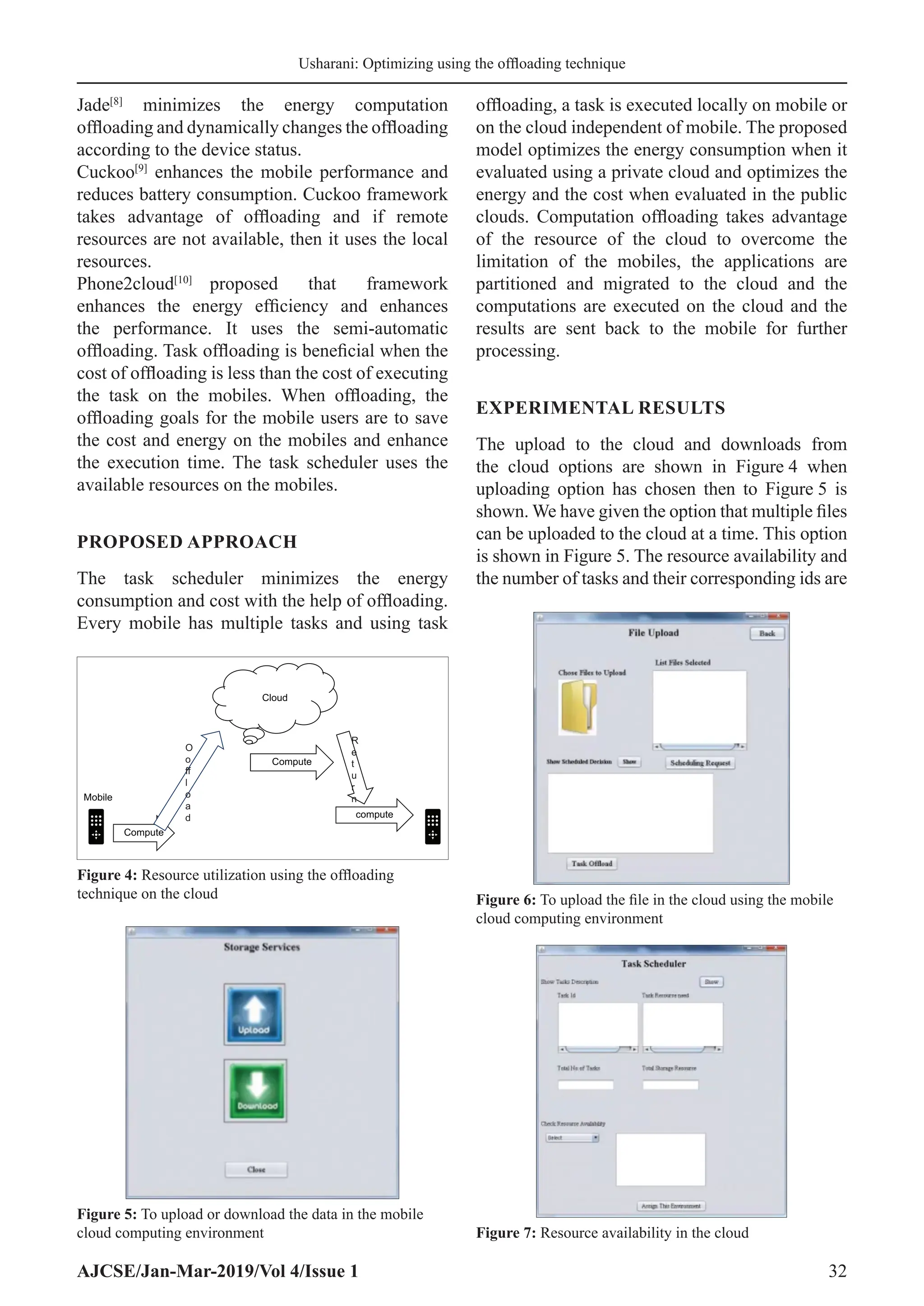 Optimizing Using The Offloading Technique And Dynamic Computation In The Mobile Cloud Computing