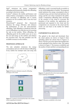 Optimizing Using the Offloading Technique and Dynamic Computation in the Mobile Cloud Computing ...