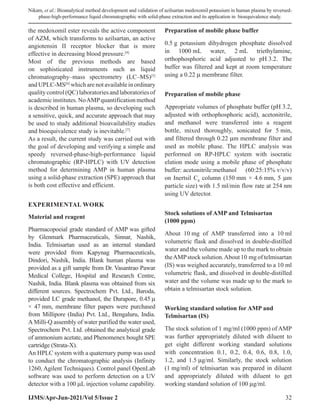 Bioanalytical method development and validation of azilsartan medoxomil potassium in human ...