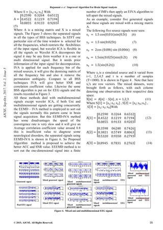 Improved Algorithm for Brain Signal Analysis | PDF