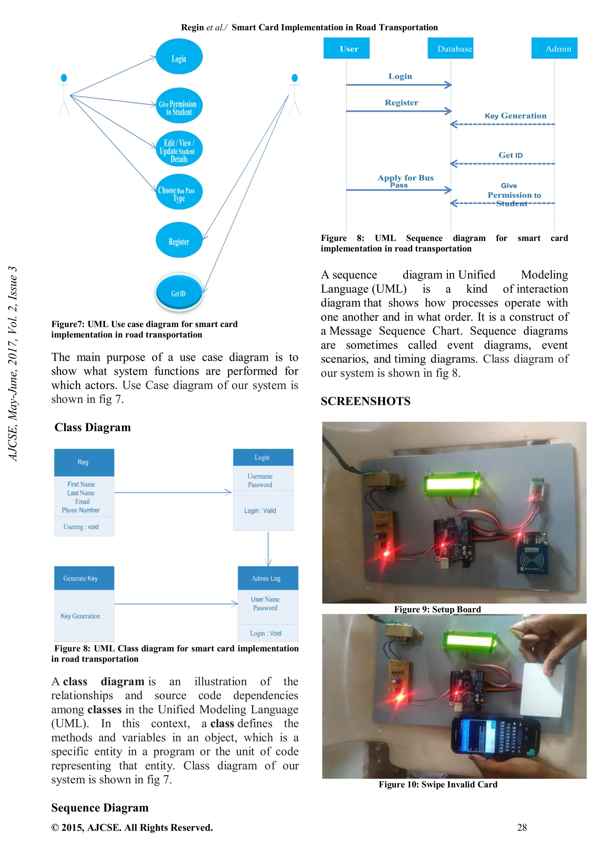 Smart Card Implementation in Road Transportation | PDF
