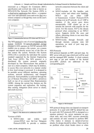 Integrity and Privacy through Authentication Key Exchange Protocols for Distributed Systems | PDF