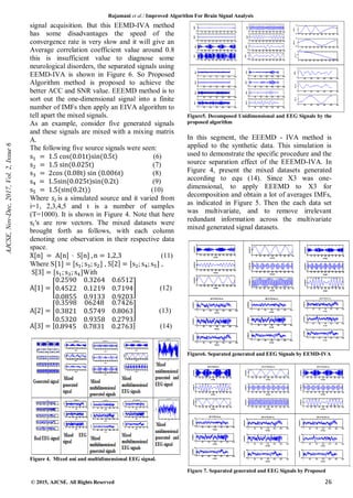 Improved Algorithm for Brain Signal Analysis | PDF