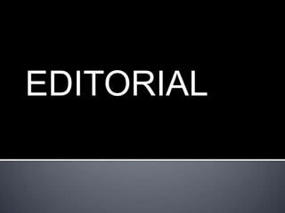 Techniques of editorial writing | PPTX