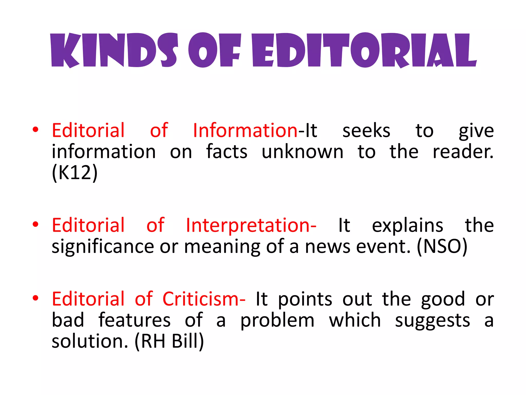 Editorial | PPTX