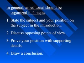 Editorial | PPT