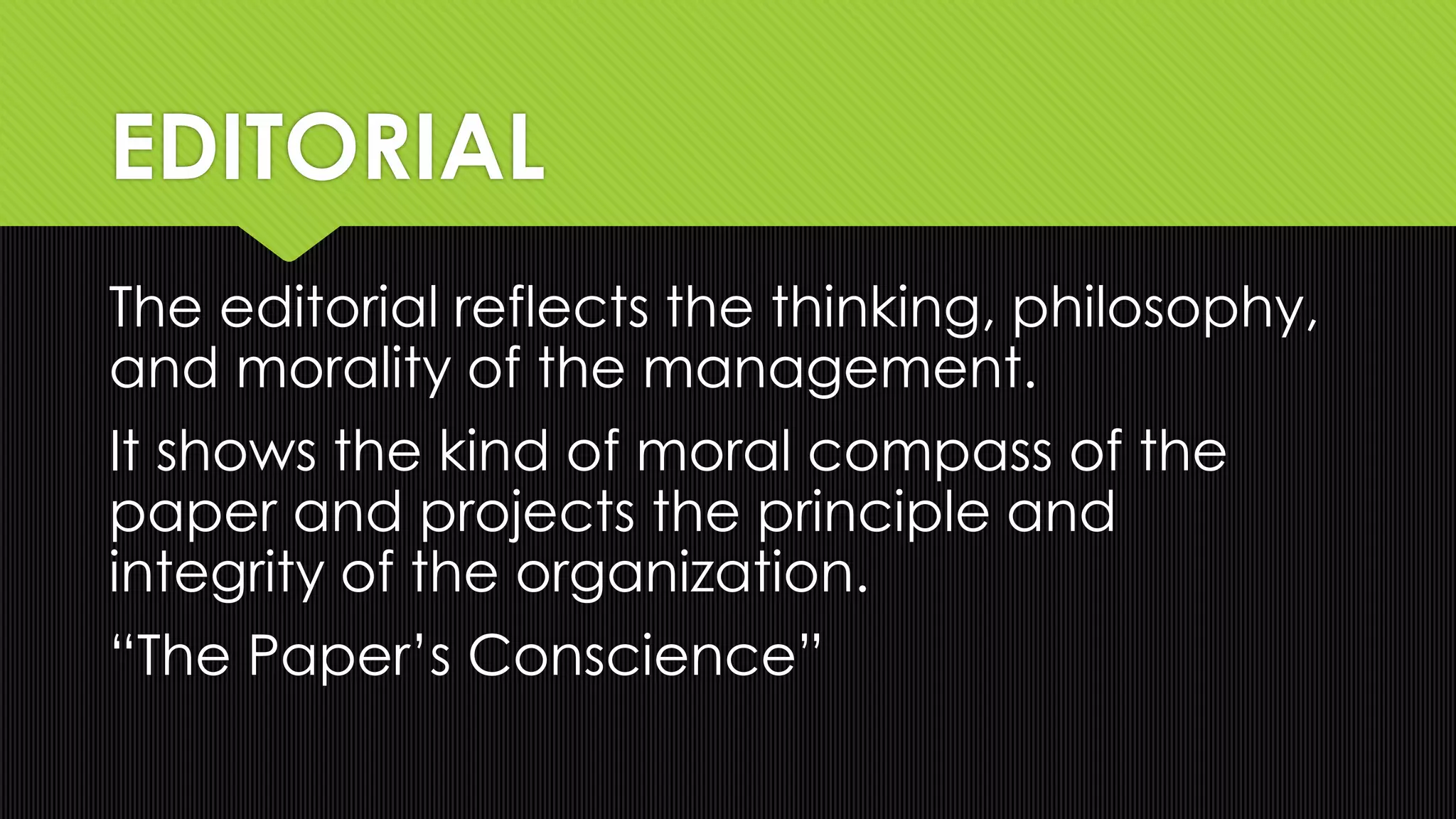 BASICS OF EDITORIAL WRITING | PDF