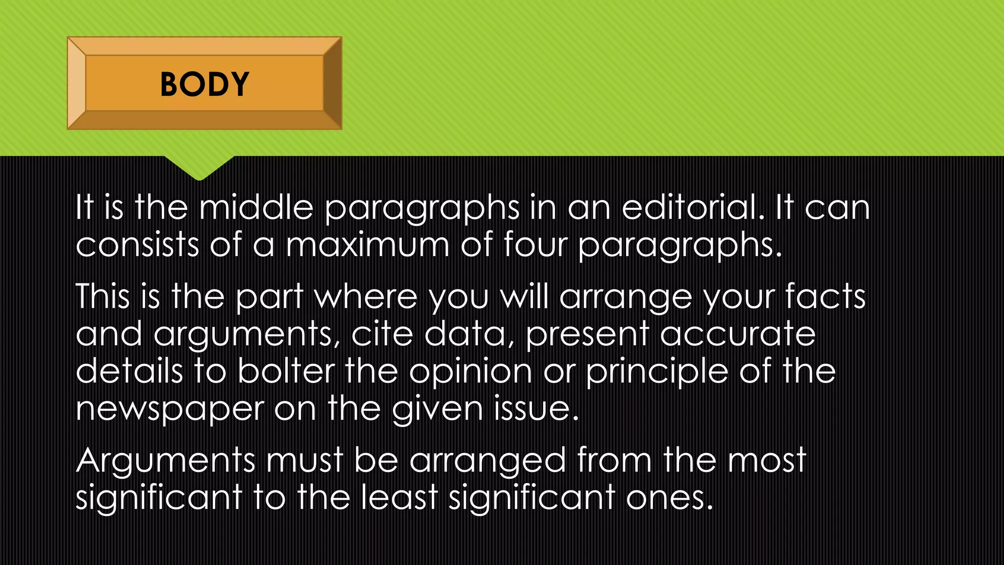 BASICS OF EDITORIAL WRITING | PDF