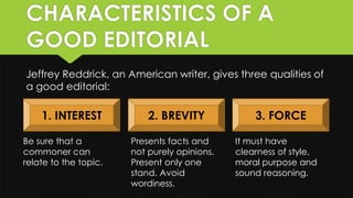 BASICS OF EDITORIAL WRITING | PDF