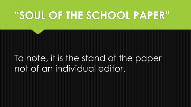 BASICS OF EDITORIAL WRITING | PDF