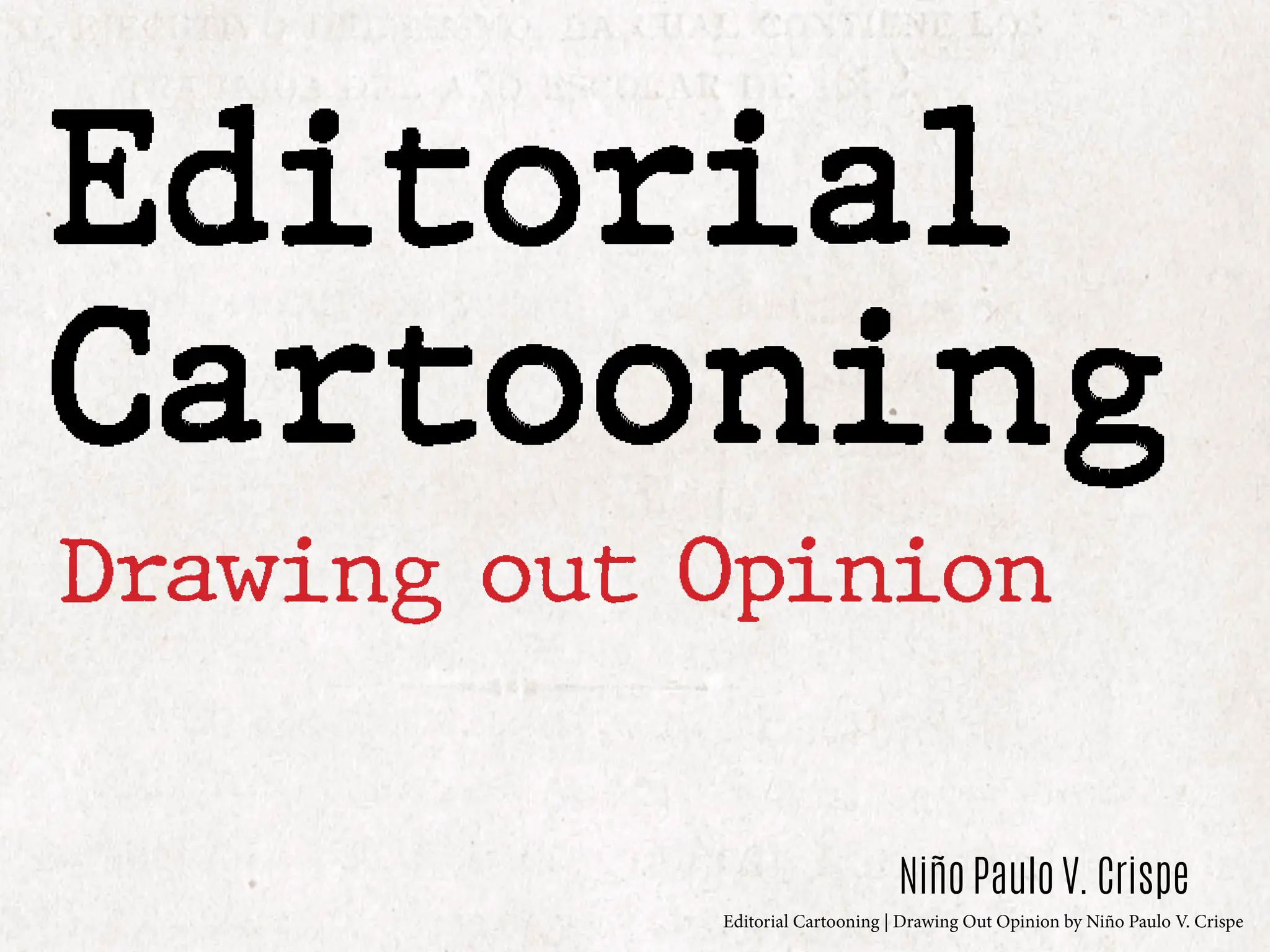Editorial-Cartooning.pdf for Campus Journalism | PDF