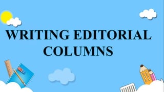Editorial-columns.pptx hahahahahahahhaah | PPTX | Humor and Satire ...
