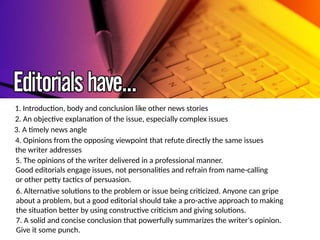 EDITORIAL-WRITING-2 power point presentation | PPTX