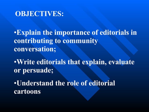 Editorial Writing | PPT | Publishing Industry | Industries