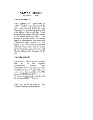 Sample Editorial Article | DOC