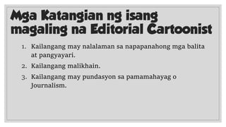 EDITORIAL CARTOON | PDF