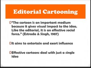 Editorial cartooning | PPTX