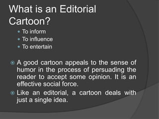 Editorial Cartooning | PPTX