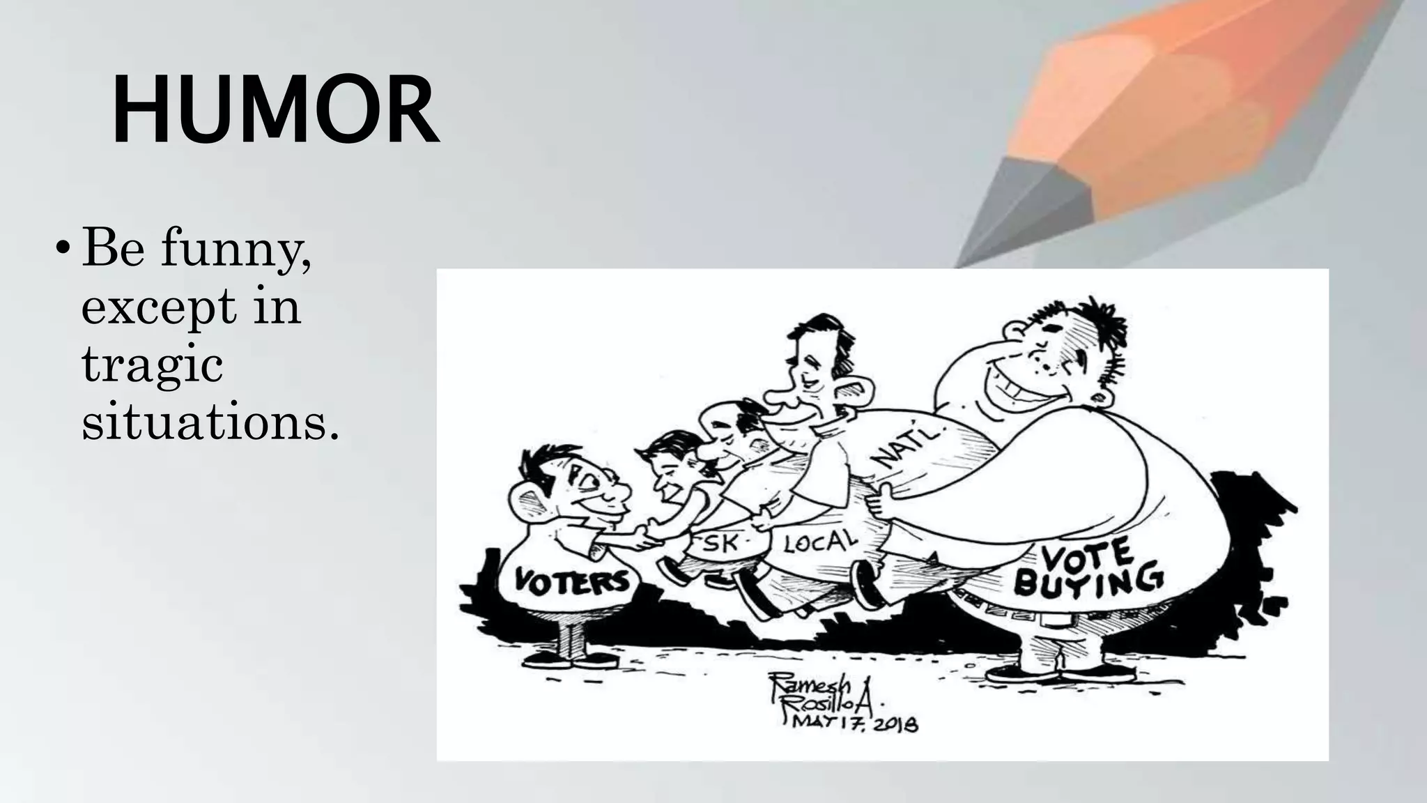 Editorial cartooning - Grade 8 | PPTX