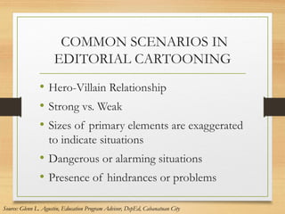 EDITORIAL_CARTOONING.pptx for coaching cartooning and learning | PPTX