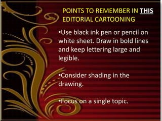 Editorial cartooning contest | PPTX