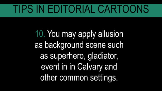 Journalism (Editorial Cartooning_ Elementary) | PPTX | Drawing and ...