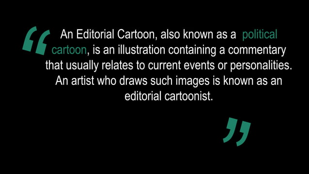 Journalism (Editorial Cartooning_ Elementary) | PPTX | Drawing and ...