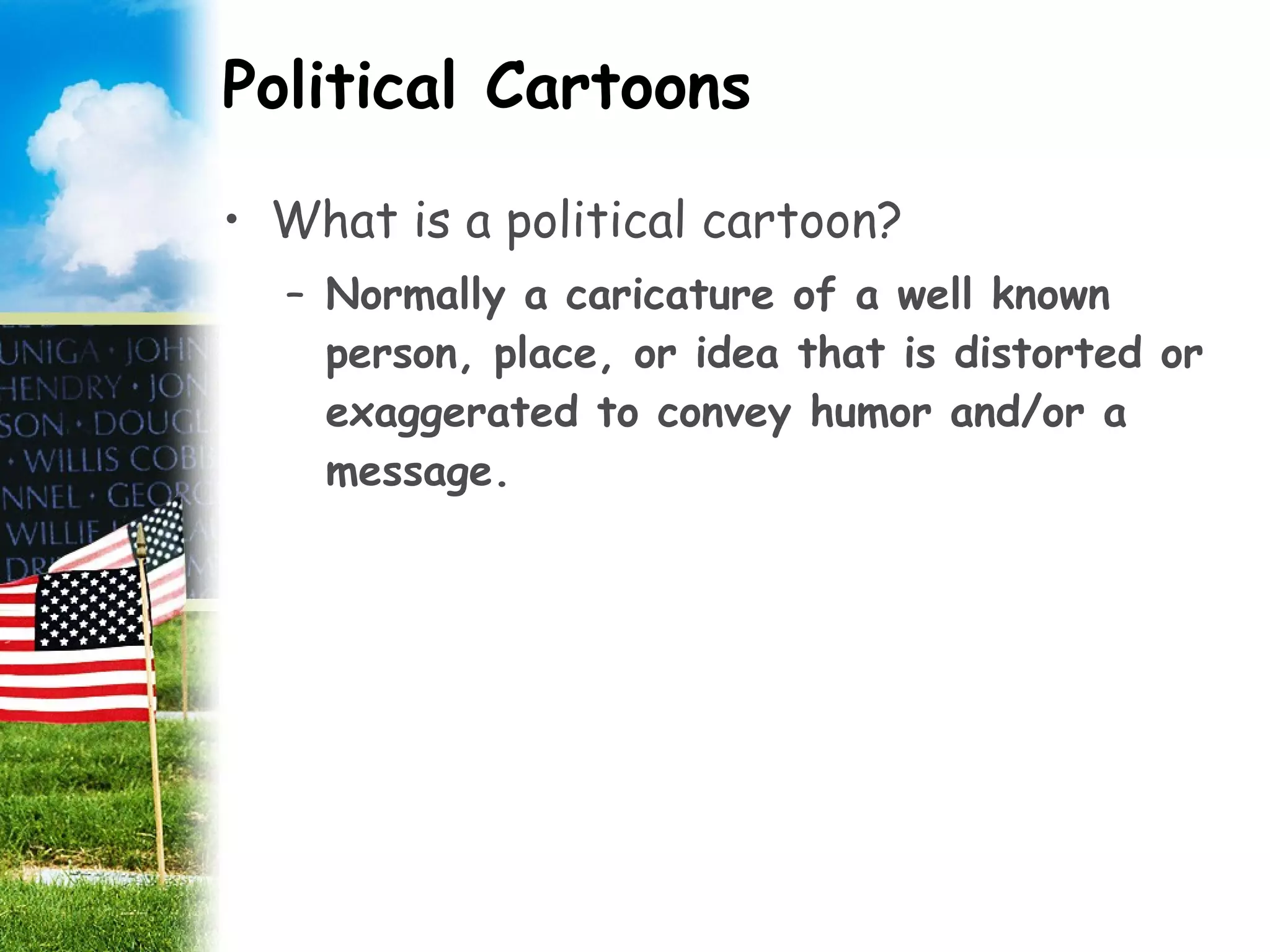 Editorial Cartoons | PPT