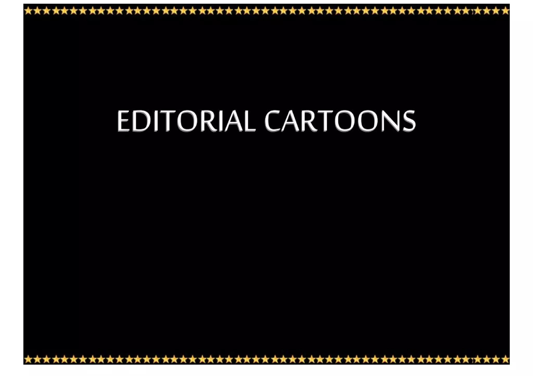EDITORIAL CARTOONS | PDF