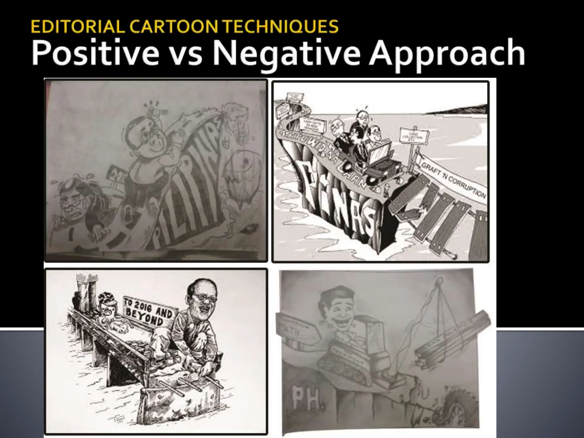EDITORIAL CARTOON TECHNIQUES.pptx