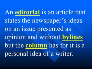 editorial & column.ppt