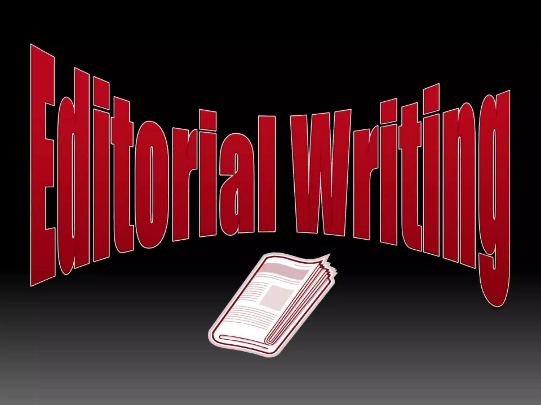 Editorial Writing - Elementary | PPTX