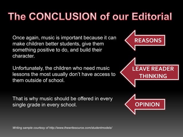 Editorial Writing - Elementary | PPTX