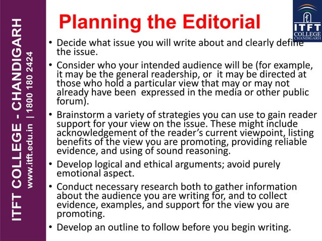 -MEDIA Editorial page | PPT