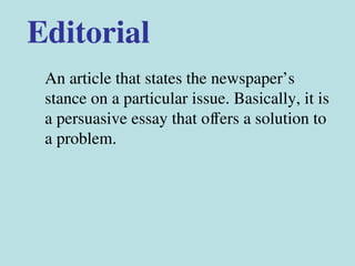 Editorial writing Campus Journalism Workshop | PPT