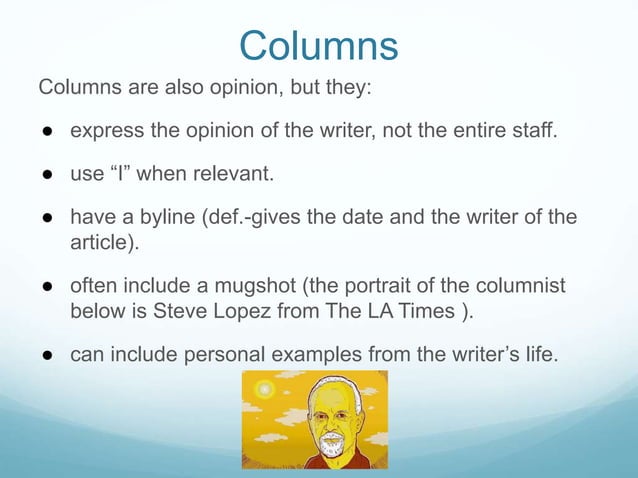Editorials and-columns ppt | PPTX