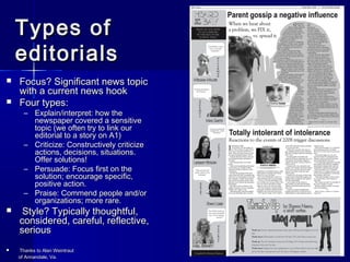 Editorials columns and letters | PPT | Law