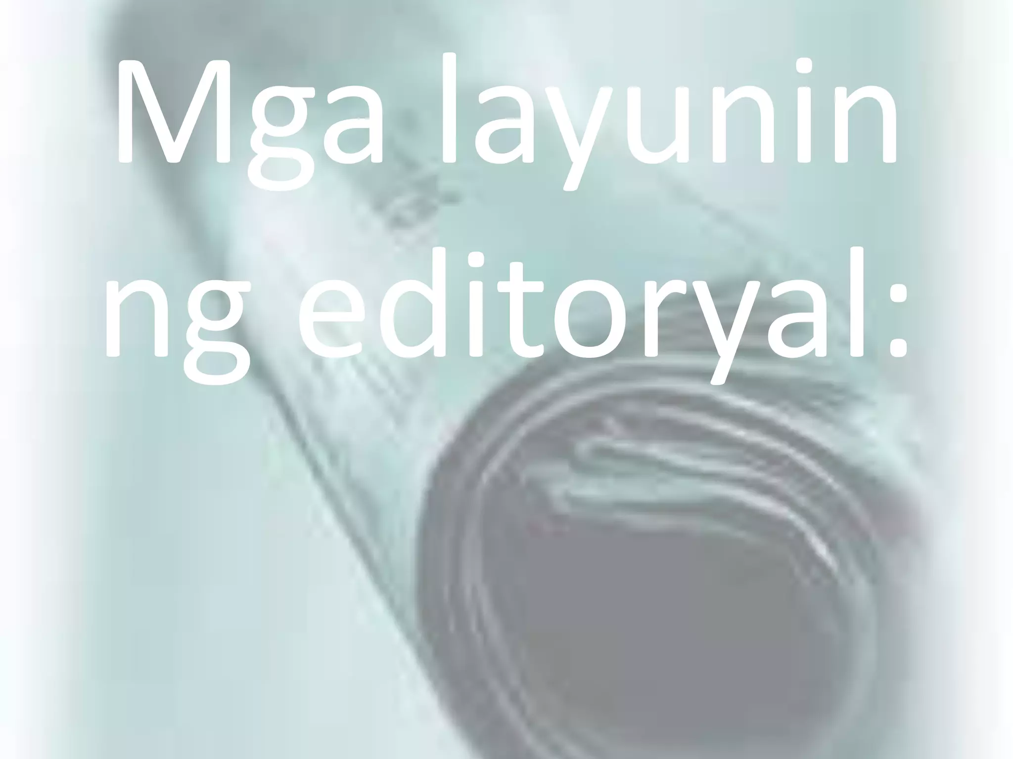 Editorial writing | PPTX