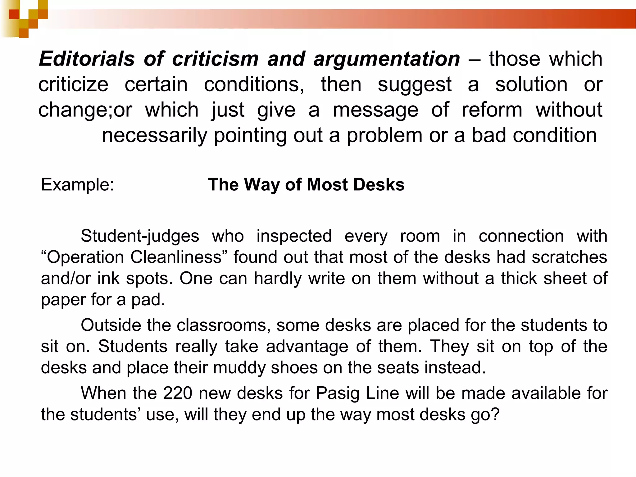 Editorial writing | PPT