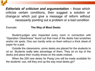 Editorial writing | PPT