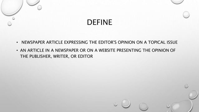 steps on how to write an Editorial writing | PPTX