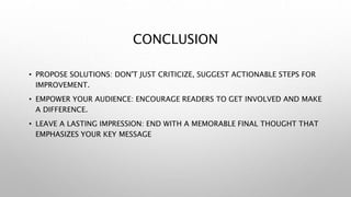 steps on how to write an Editorial writing | PPTX