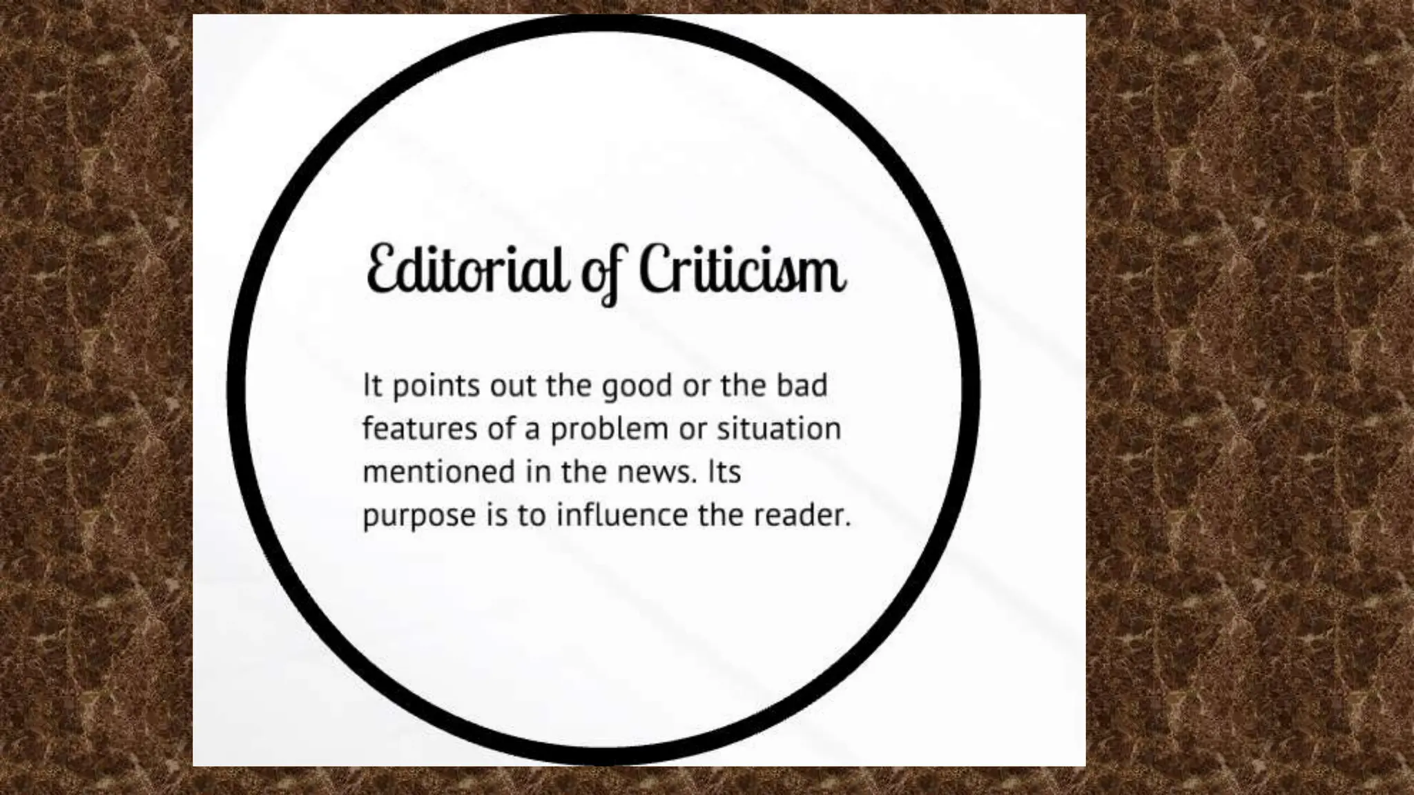 Power Point Presentation on Editorial Writing | PPT