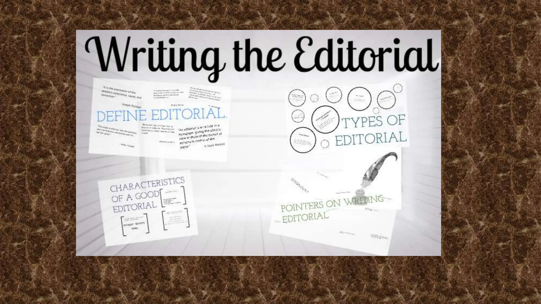 Power Point Presentation on Editorial Writing | PPT