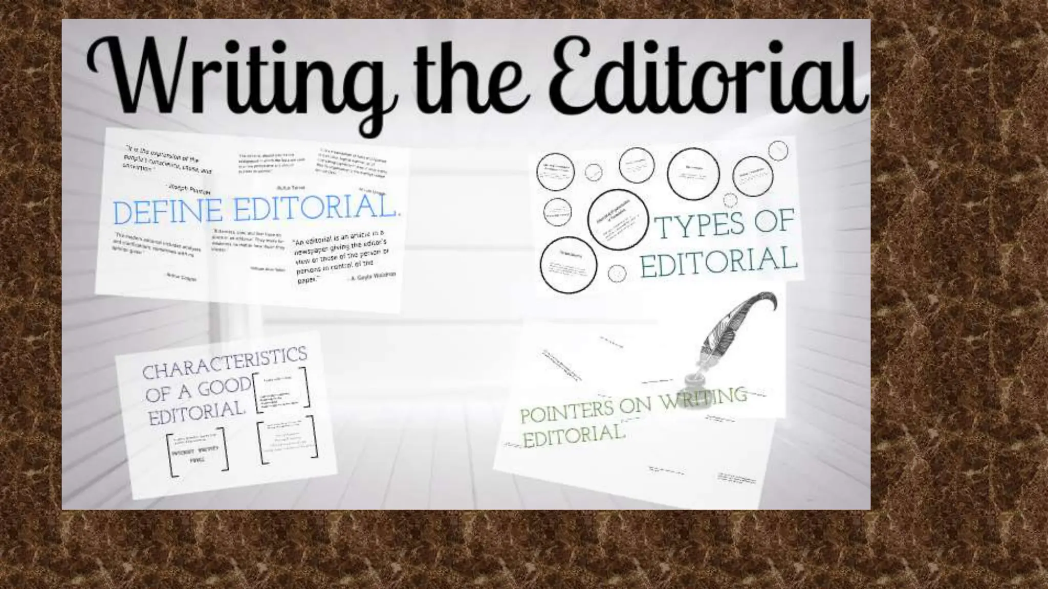 Power Point Presentation on Editorial Writing | PPTX