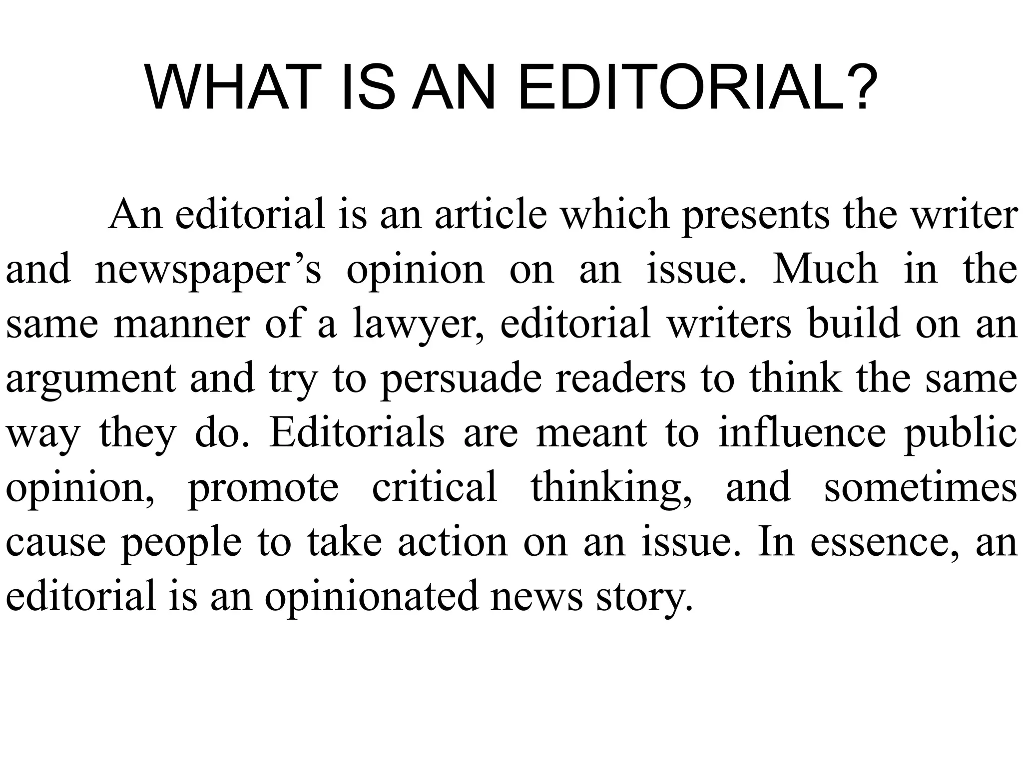 Editorial Writing Training Presentation.ppt