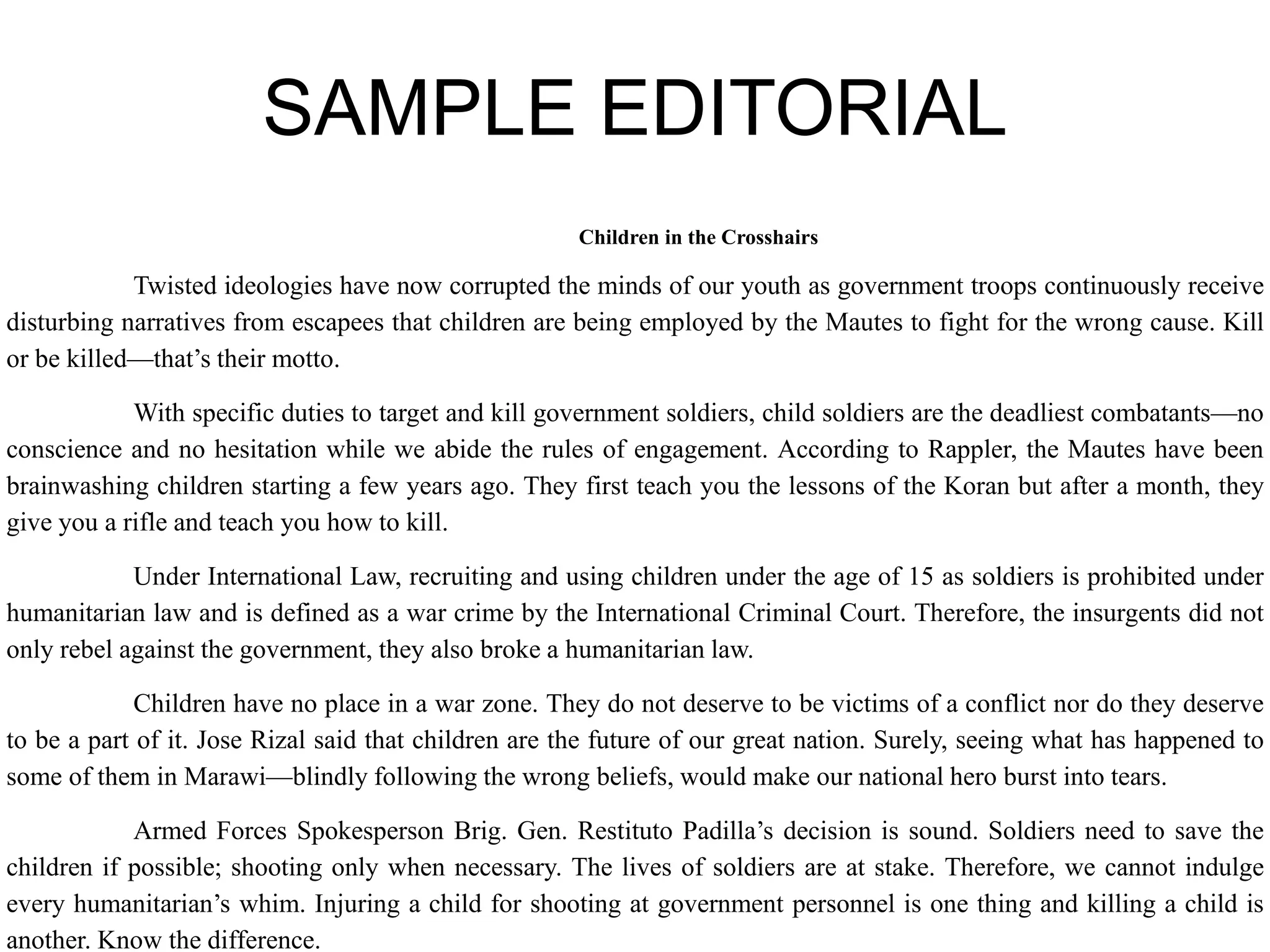 Editorial Writing Training Presentation.ppt