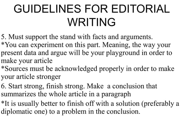 Editorial Writing Training Presentation.ppt
